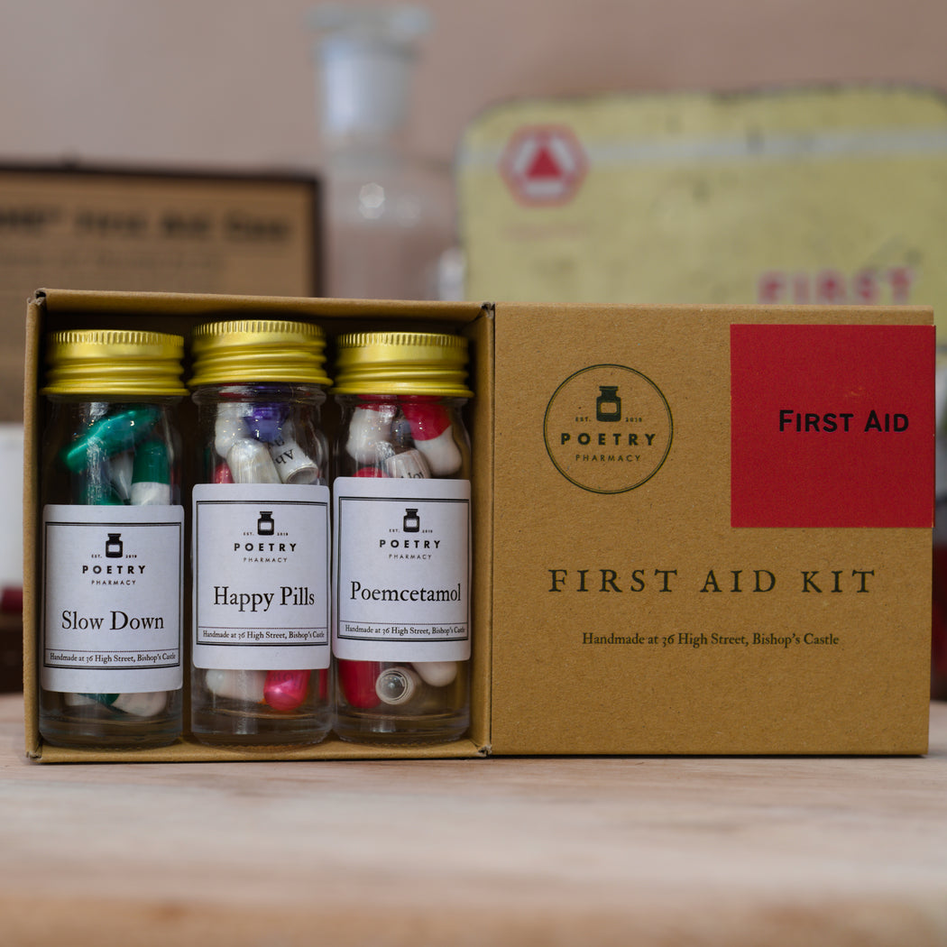 First Aid – The Poetry Pharmacy