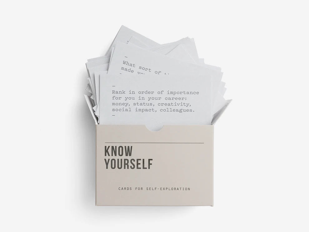 Know Yourself Cards – The Poetry Pharmacy