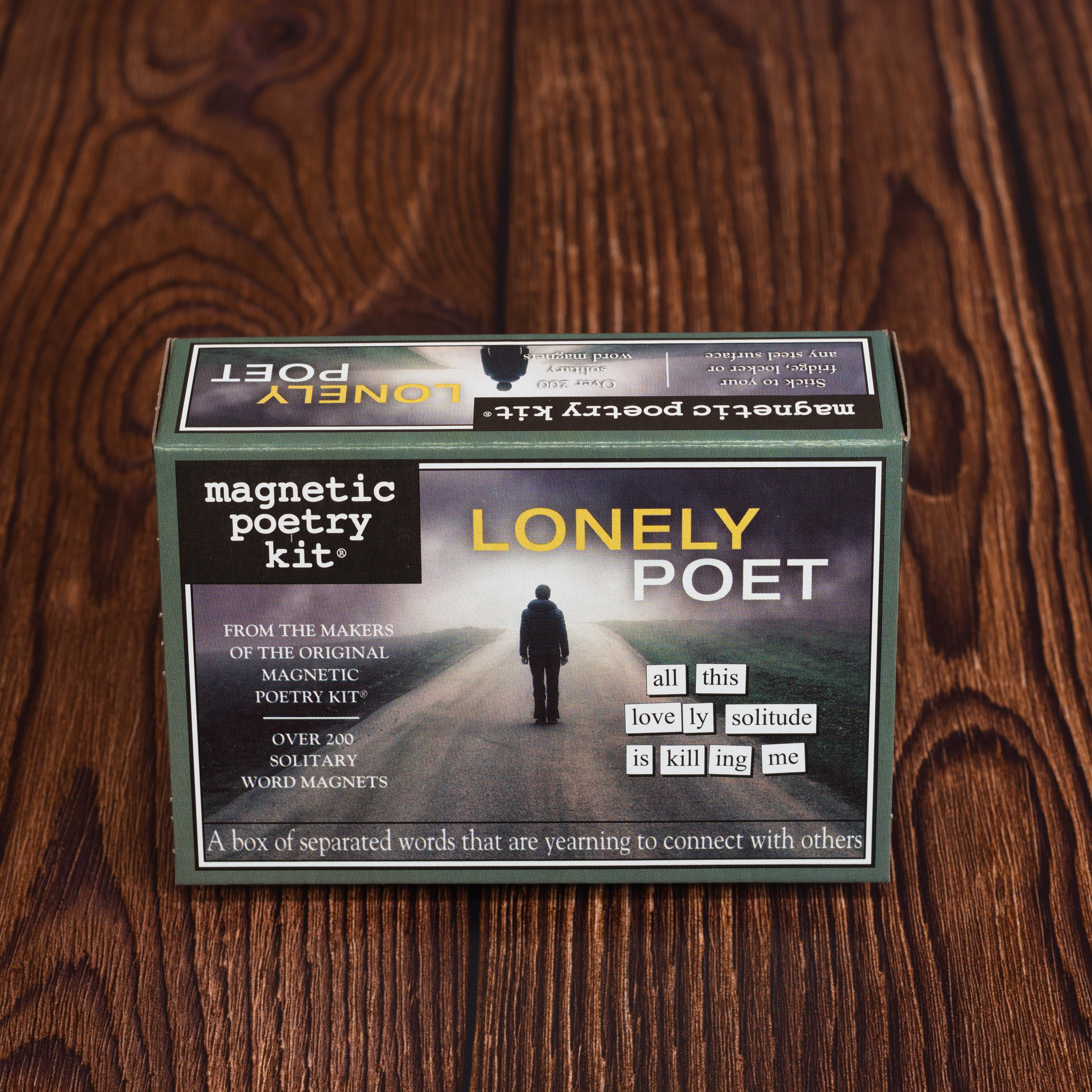 Magnetic Poetry Kit - Lonely Poet – The Poetry Pharmacy